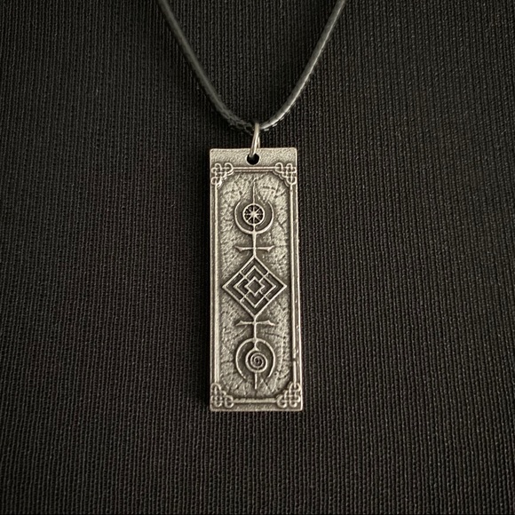 Accessories | Antiqued Silver Tree Of Life Sacred Symbols Amulet | Poshmark